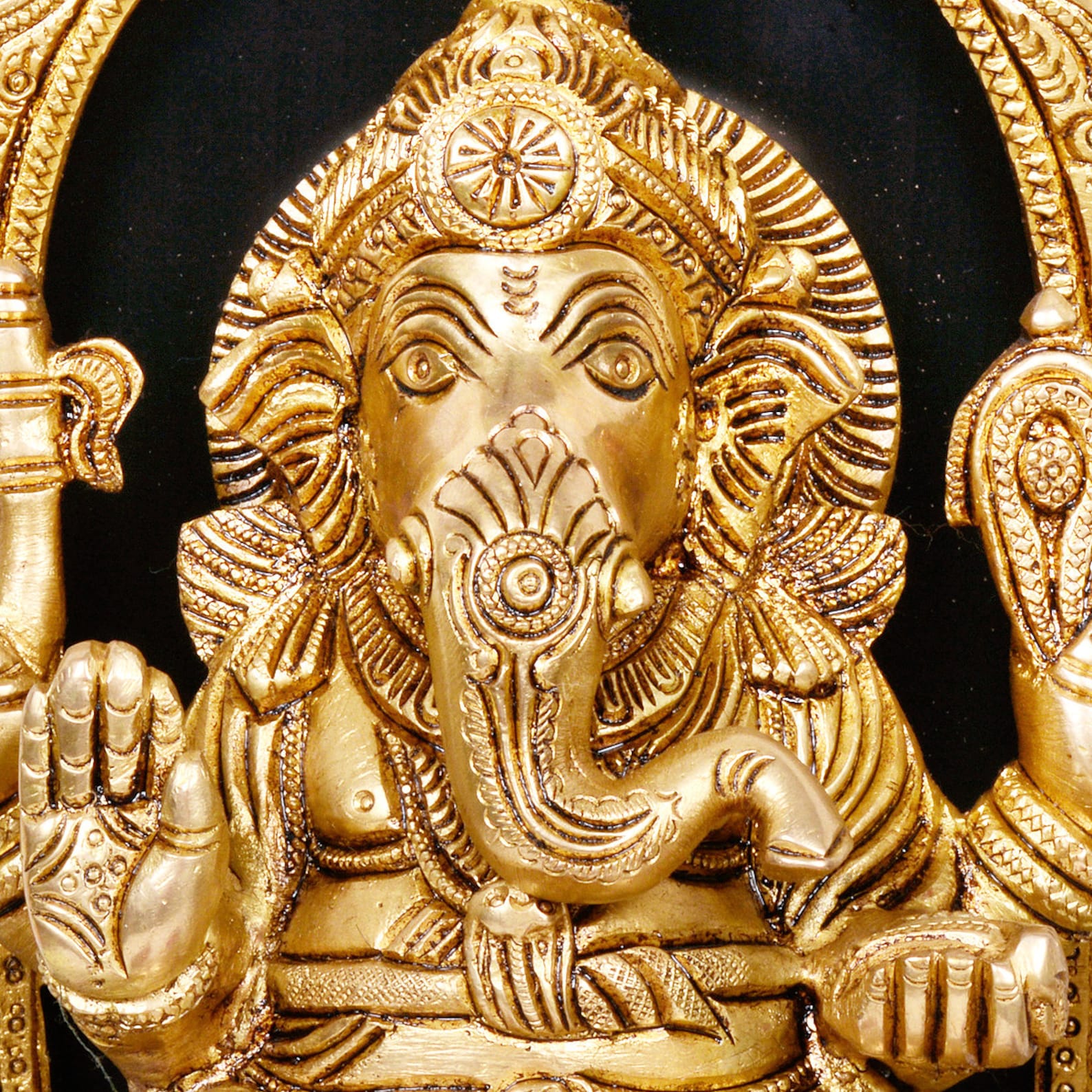 Lord Ganesha Statue Lord Ganesh Statue 12 Hindu Good - Etsy