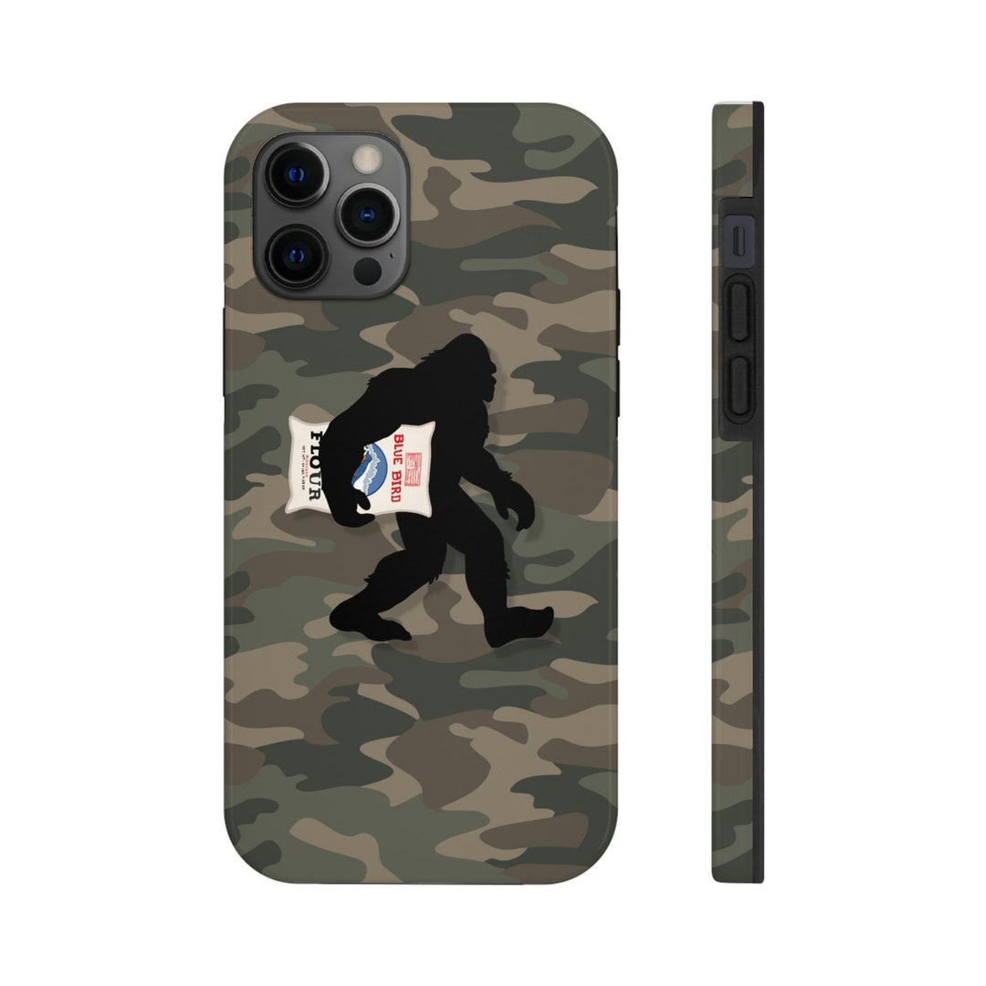 Bigfoot Camo Carrying Bluebird Flour - Tough Phone Cases, Case-mate - Etsy