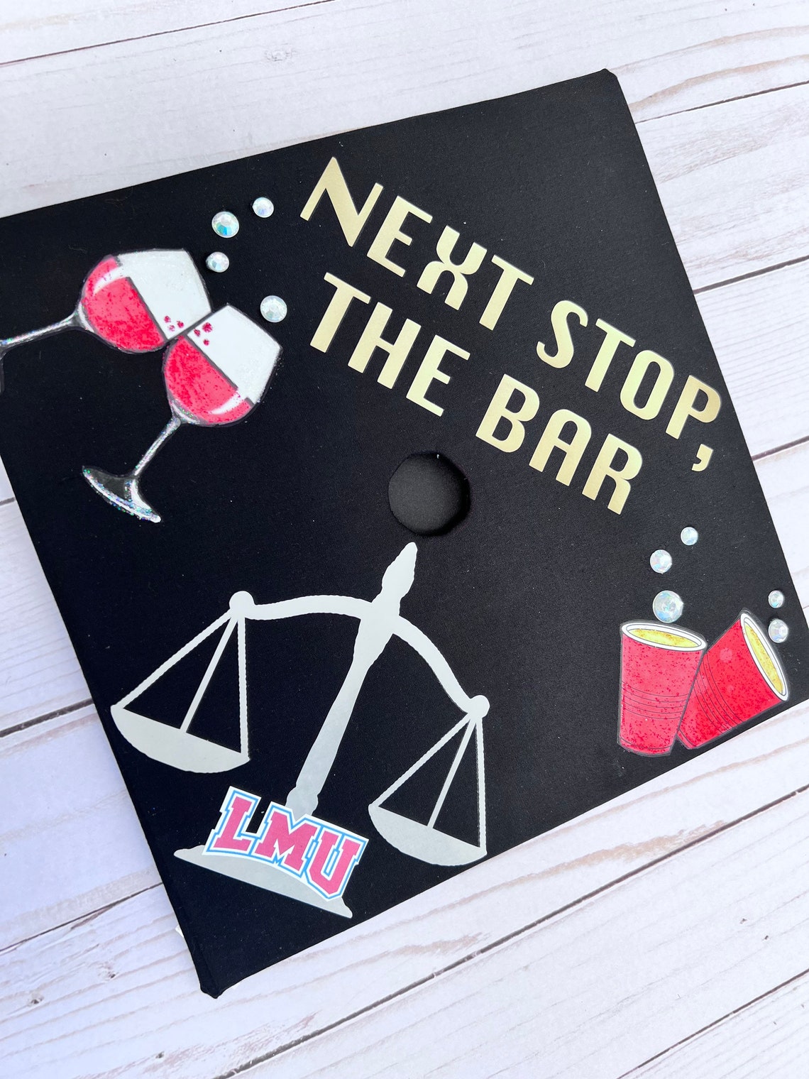 Law School Graduation Cap Graduation Cap Topper Custom - Etsy