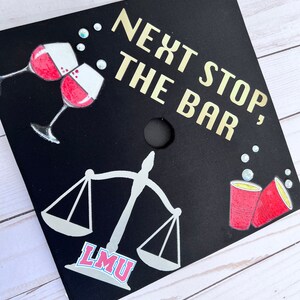 Law School Graduation Cap, Graduation Cap Topper Custom, Senior Cap ...