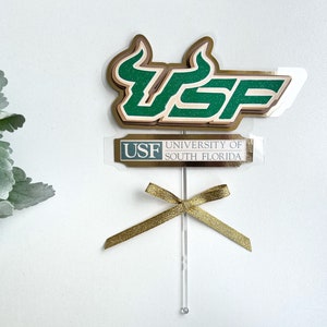 Graduation Decoration, Custom Grad Party Decoration, Champagne Tags,usf ...