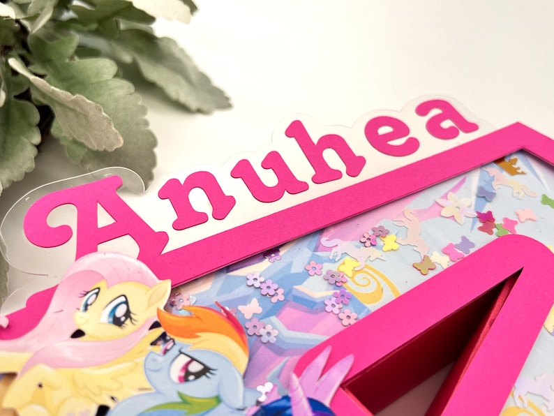 Pony Inspired Decor, My Little Pony Cake Topper Shaker, My Little Pony ...