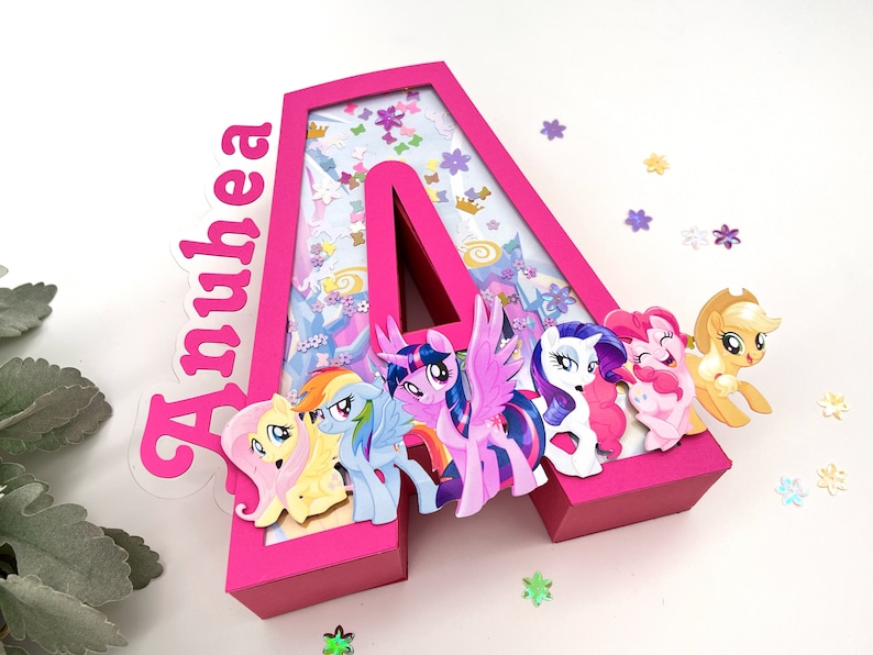 Pony Inspired Decor, My Little Pony Cake Topper Shaker, My Little Pony ...