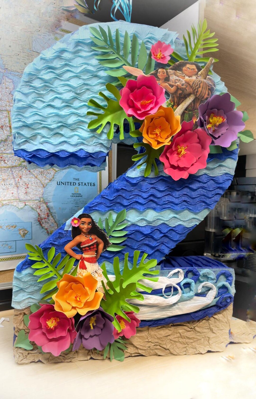 Moana Party Inspo, Moana Piñata, Baby Moana Birthday 3dletters, Hawaii ...