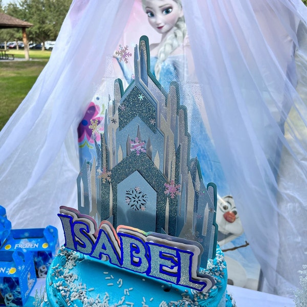 3d Castle Cake Topper - Etsy