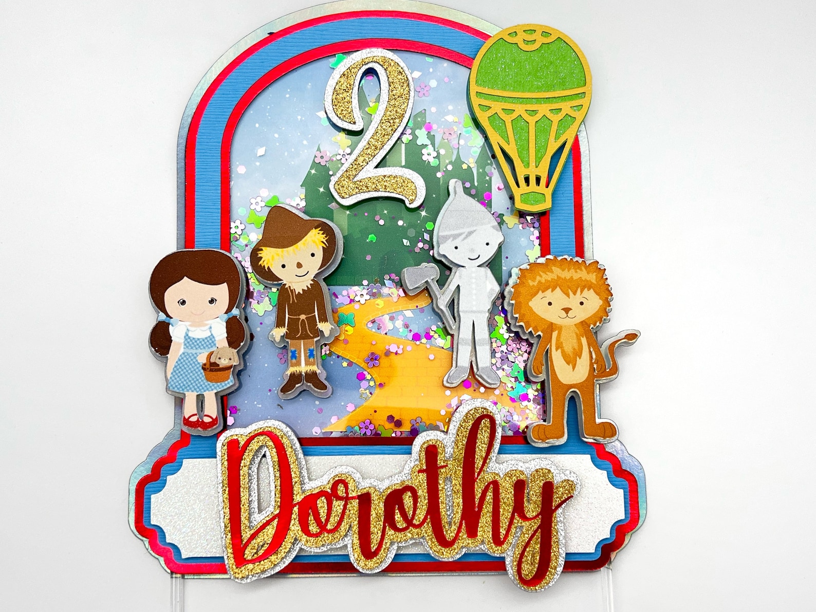 Wizard of Oz Decorations, Wizard of OZ Cake Toppers Shaker, Wizard of ...