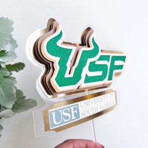 Graduation Decoration, Custom Grad Party Decoration, Champagne Tags,usf ...