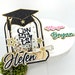 Graduation Cake Topper, Grad Cake Topper Shaker, USF Cake Topper ...