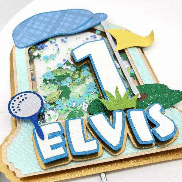 Golf Cake Topper - Etsy