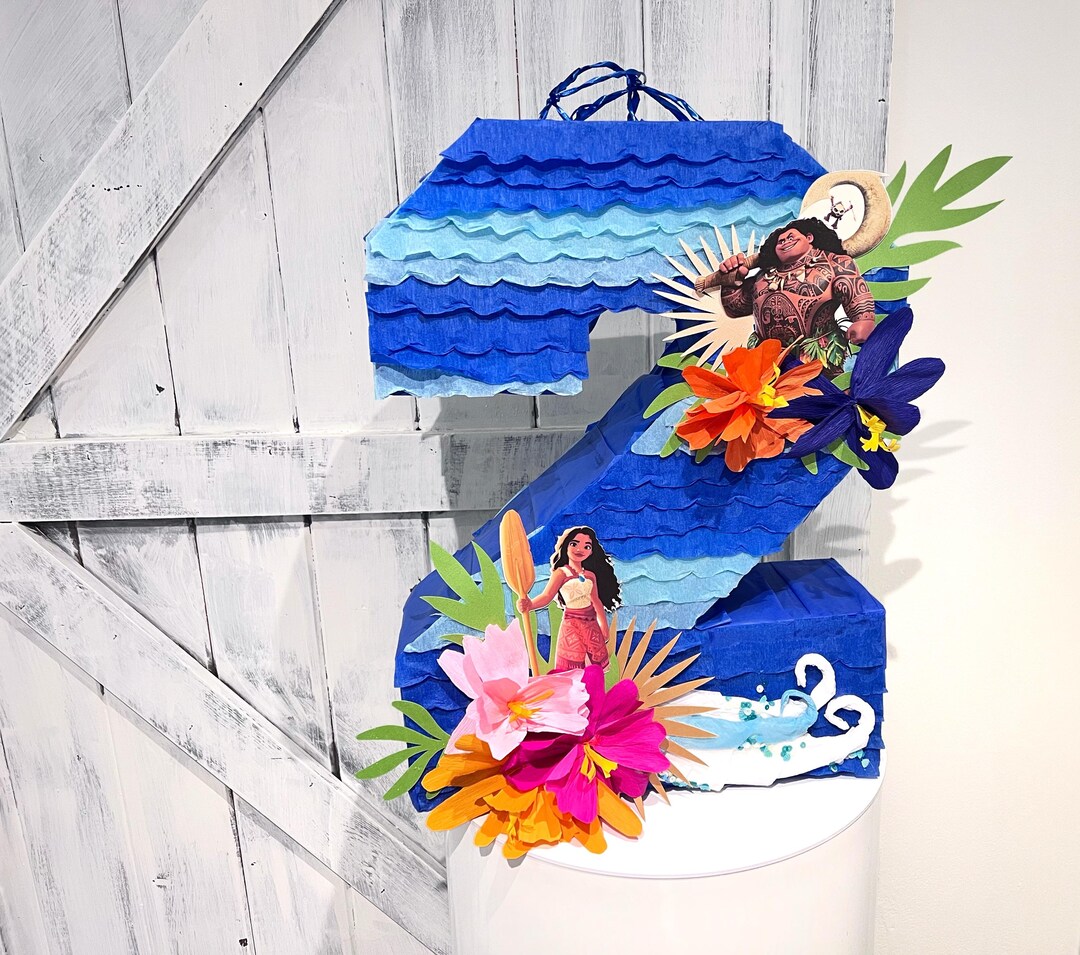 Moana Party Inspo, Moana Piñata, Baby Moana Birthday 3dletters, Hawaii ...