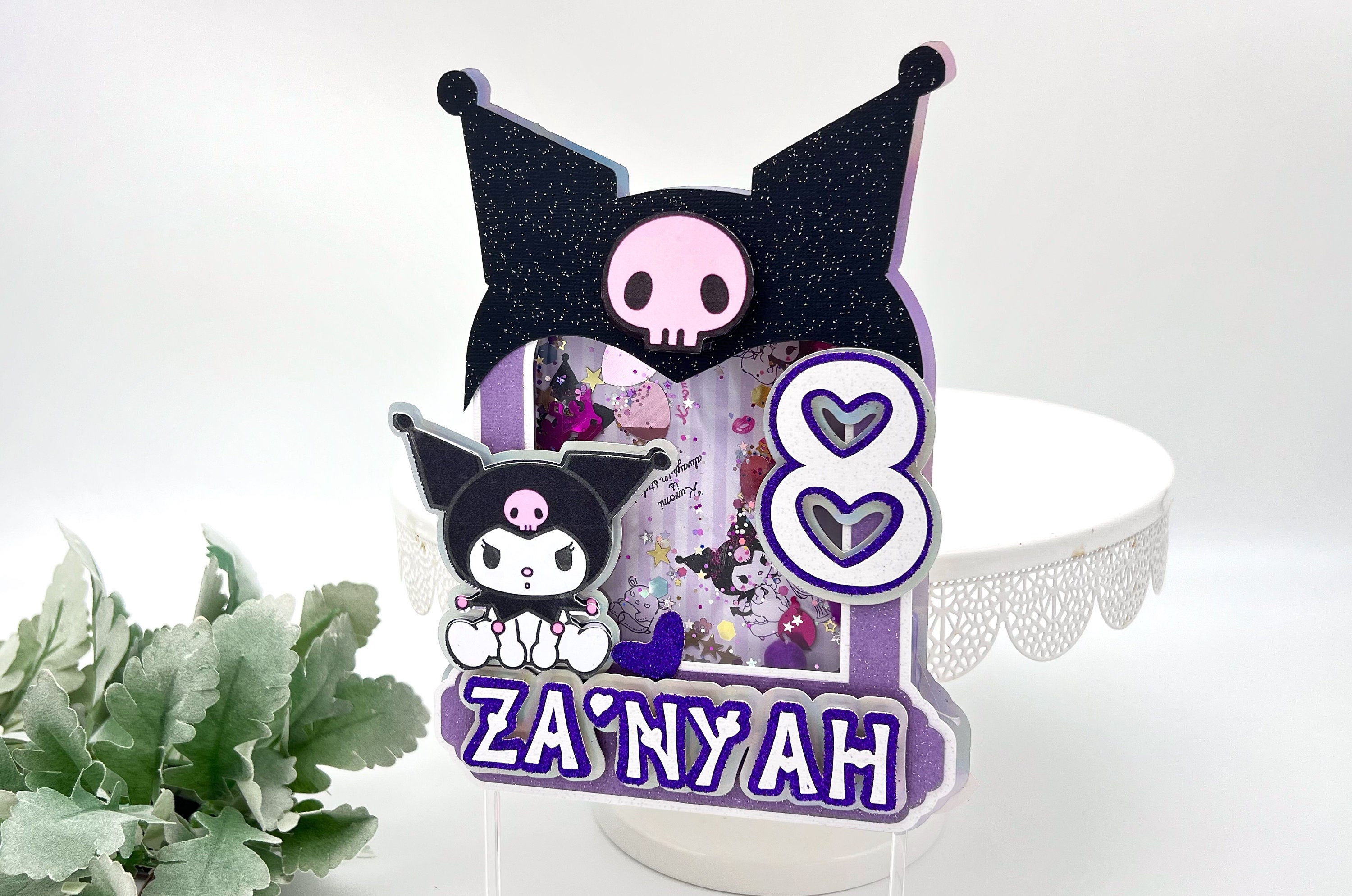 Kuromi Decorations Inspired Kuromi Cake Toppersanrio Party - Etsy Canada