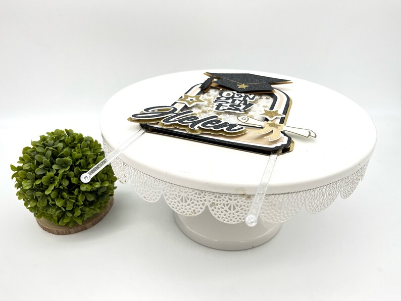 Graduation Cake Topper, Grad Cake Topper Shaker, USF Cake Topper ...