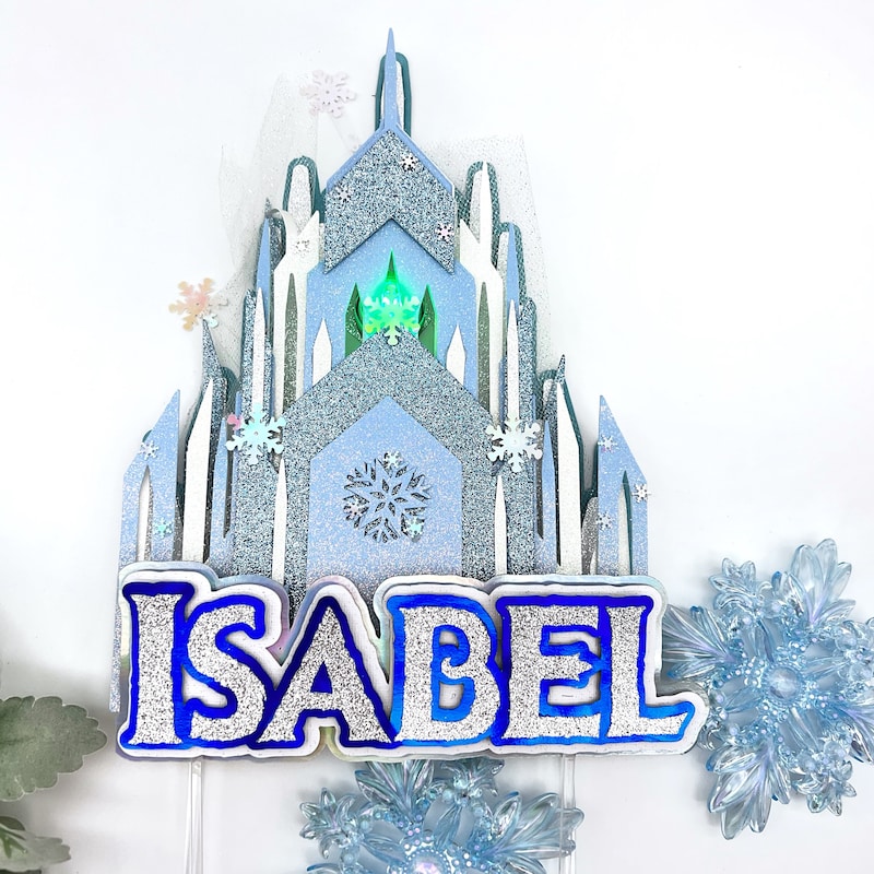 Frozen Cake Topper - Etsy