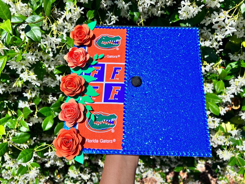 Custom University Graduation Cap Topper University of Florida - Etsy