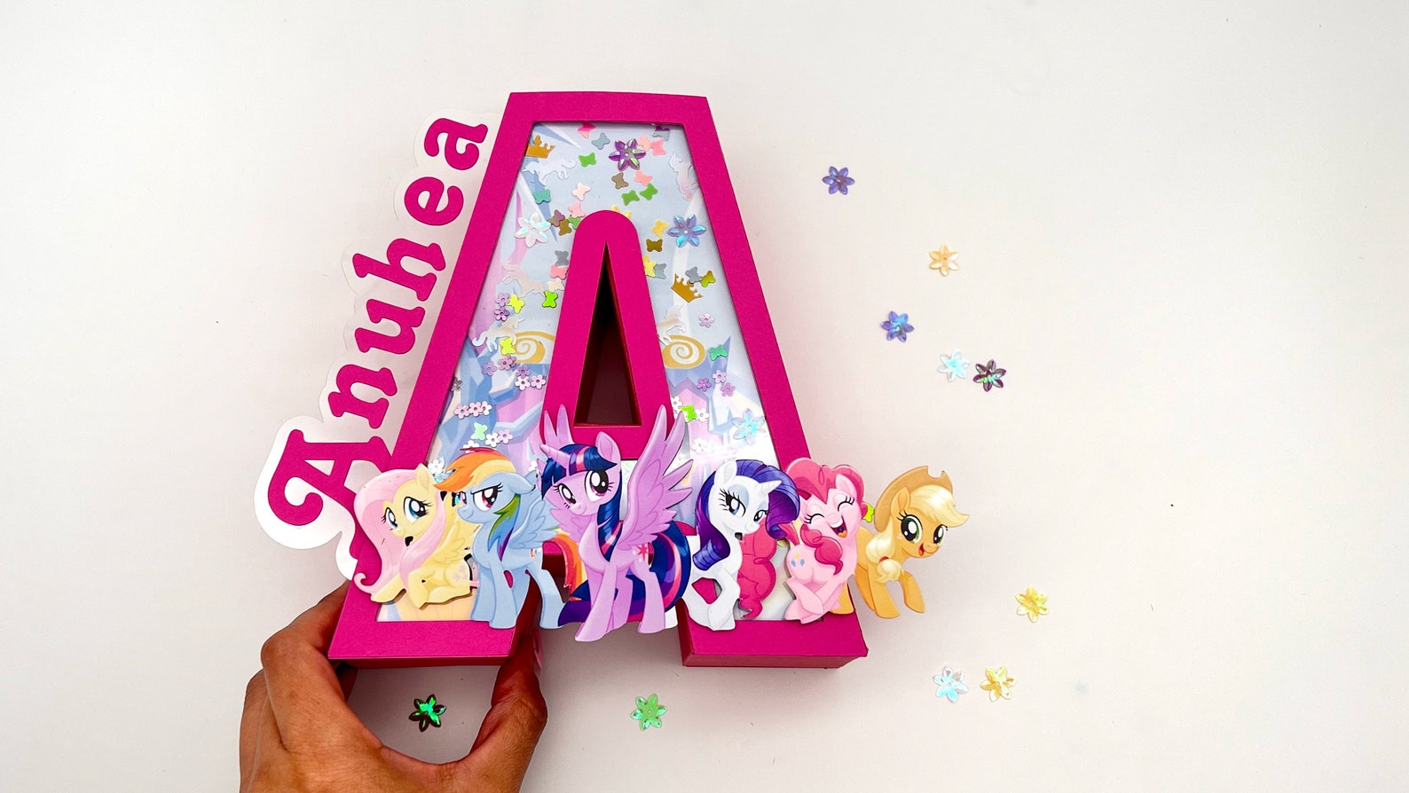 Pony Inspired Decor, My Little Pony Cake Topper Shaker, My Little Pony ...