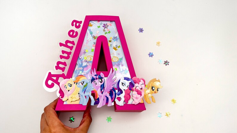 Pony Inspired Decor, My Little Pony Cake Topper Shaker, My Little Pony ...