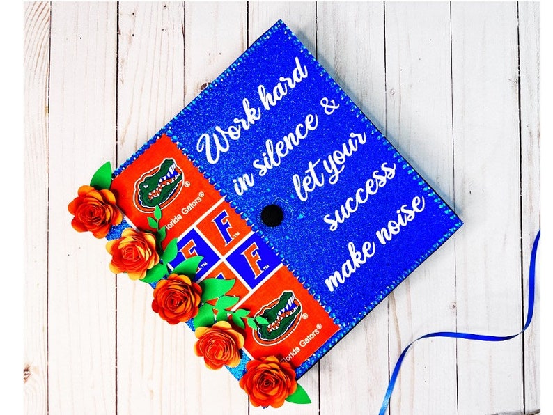 Custom University Graduation Cap Topper University of Florida - Etsy