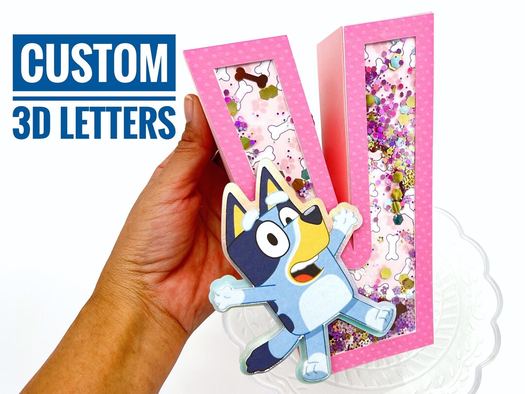 Bluey Cake Topper, Bluey Party Decorations, Bluey and Bingo, Bluey ...