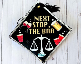 Next Stop Grad Cap - Etsy