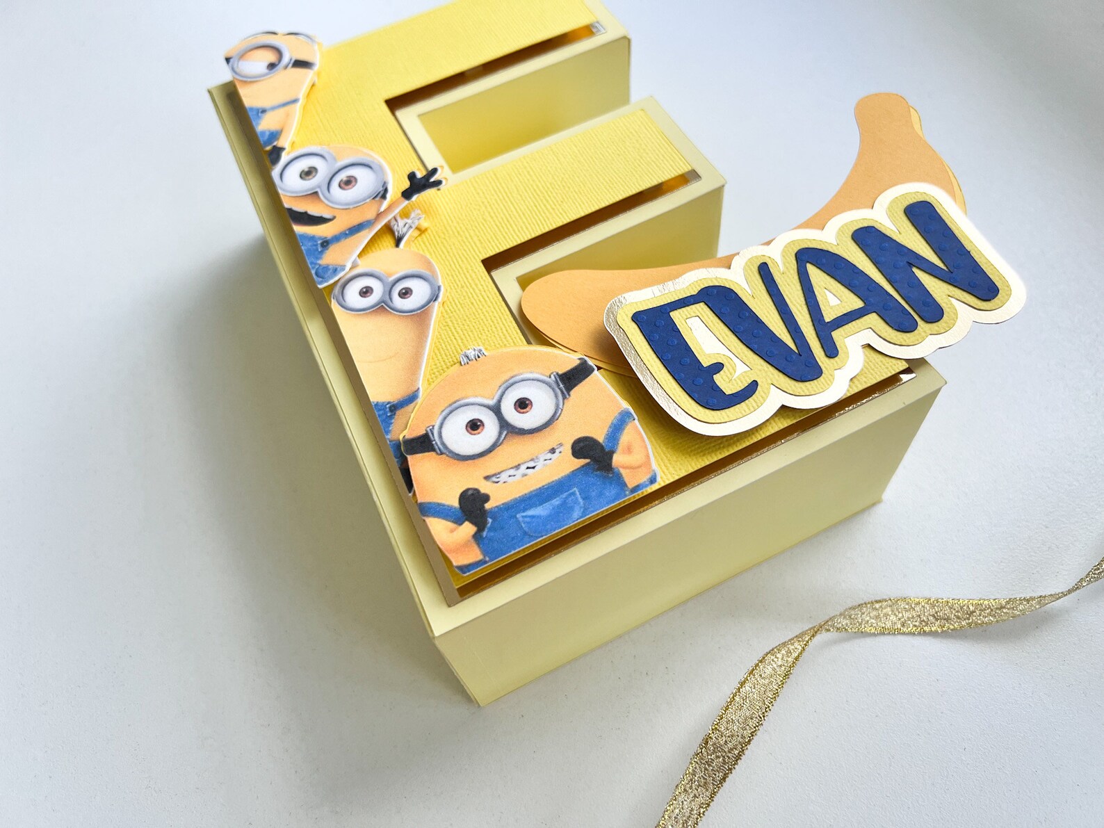 Minions Decorations 3D Letters Personalized Minion Inspired - Etsy
