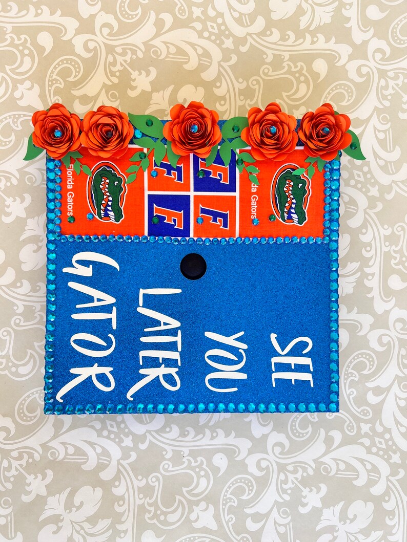 Custom University Graduation Cap Topper University of Florida - Etsy