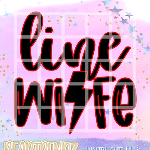 Linewife PNG File - Etsy