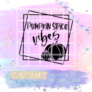 Pumpkin Spice Svg, Fall Svg, Geometric Svg, Cut Files for Cutting ...