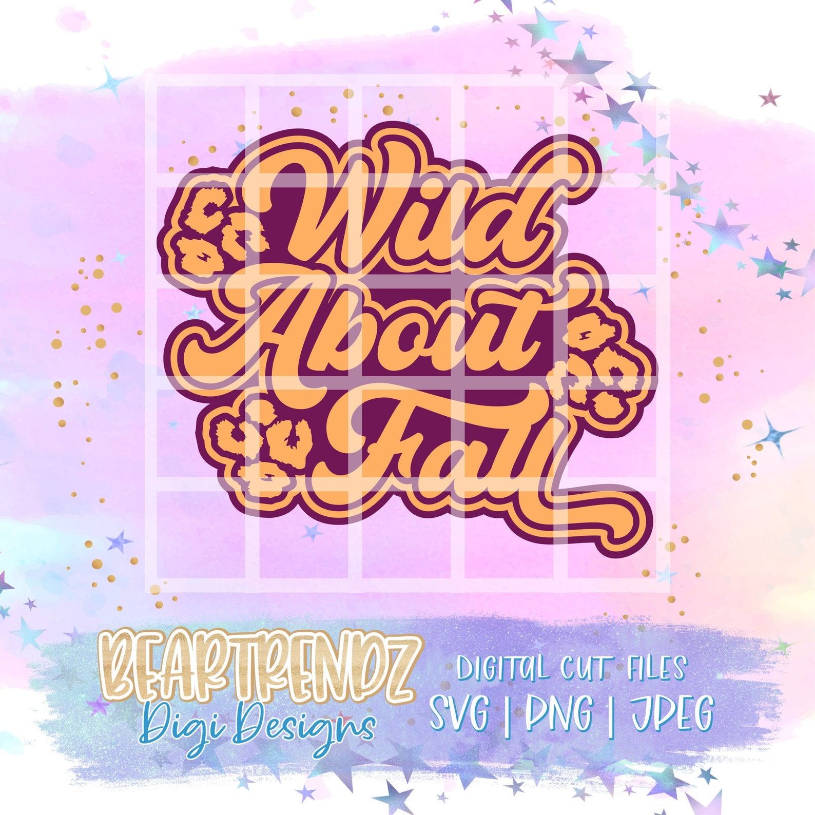 Wild About Fall Svg Hey There Pumpkin Svg Wild About Fall - Etsy