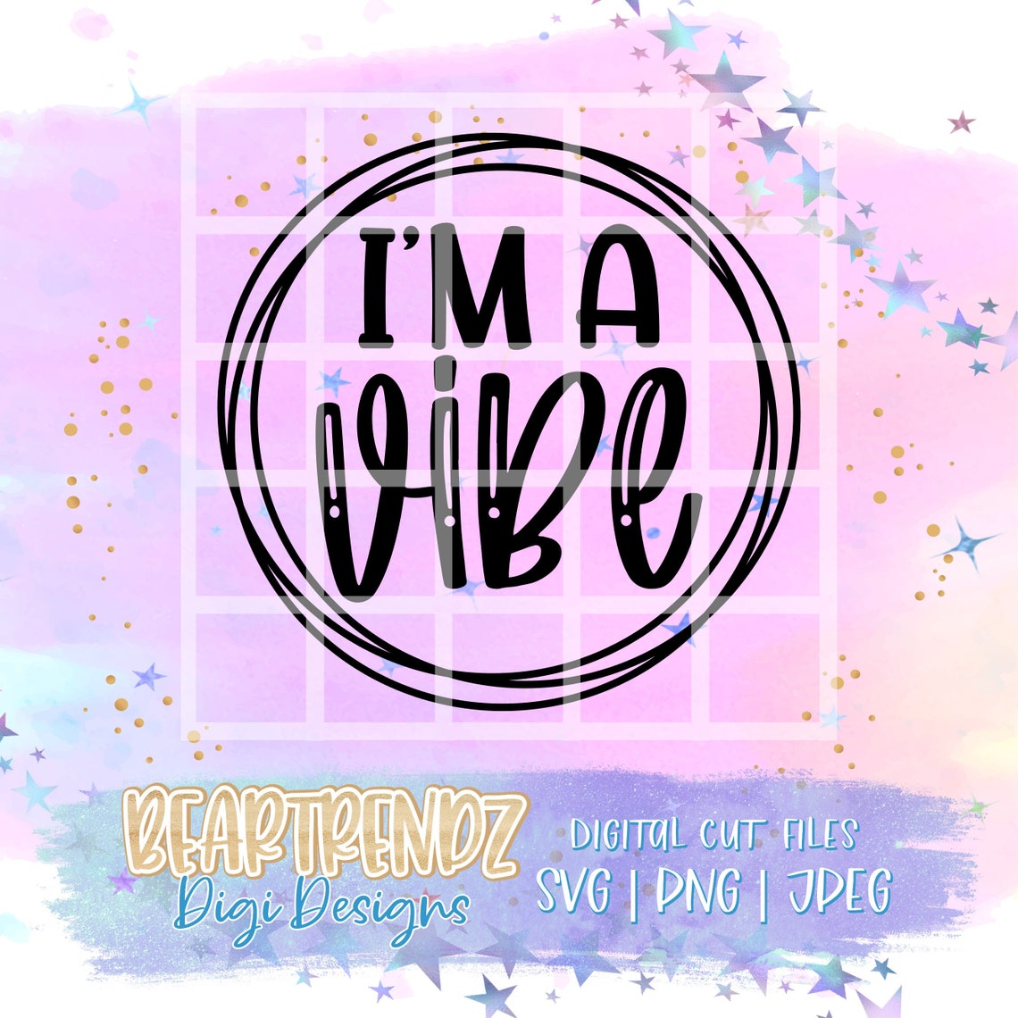 Good Vibes Only Svg It's a Vibe Boho Svg Cricut Cut - Etsy