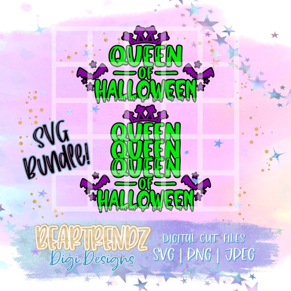 Queen of Halloween Svg Pumpkin Queen Svg Halloqueen Svg | Etsy
