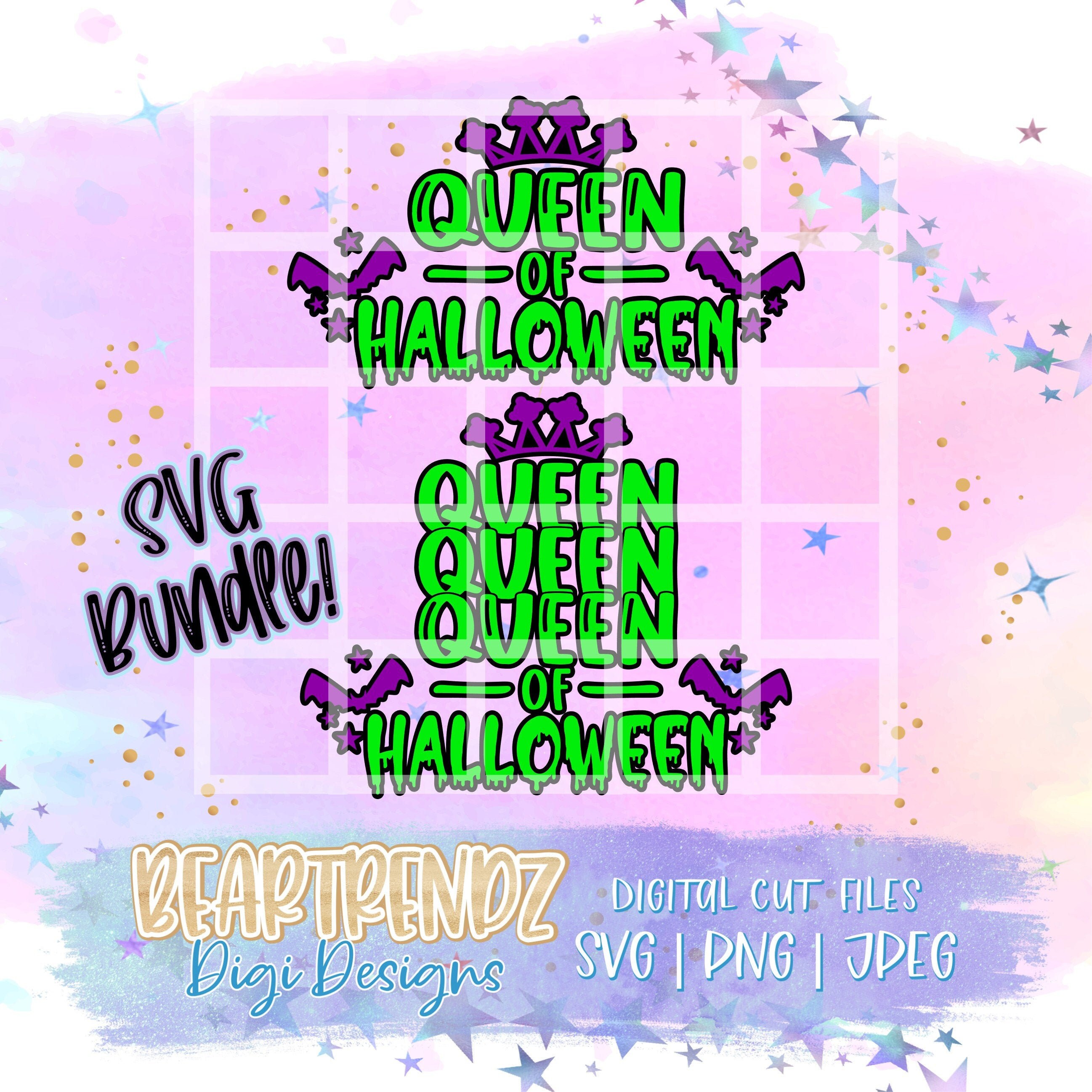 Queen of Halloween Svg Pumpkin Queen Svg Halloqueen Svg | Etsy