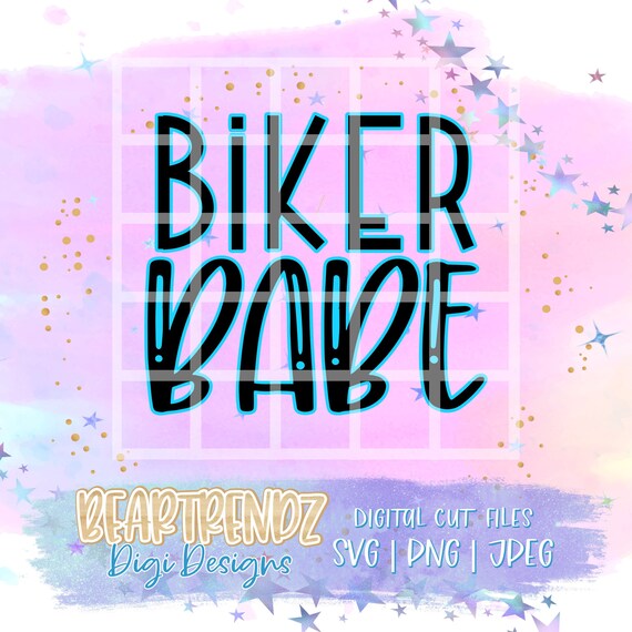Biker Babe Svg Biker Life Svg Motorcycle Svg Beartrendz | Etsy