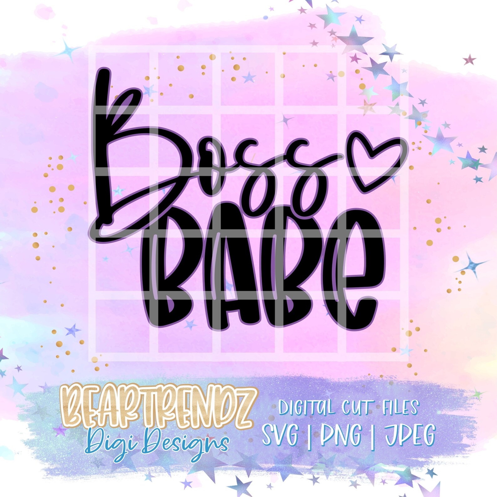 Boss Babe Svg, Boss Lady, Boss Babe Png for Sublimation, Beartrendz Svg ...