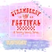 Strawberry Festival SVG, Strawberry Festival PNG, Retro Strawberry Svg ...