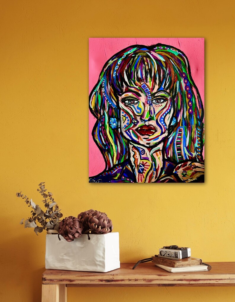 Selena Quintanilla Portrait Art Painting Original on Canvas Pop Art ...