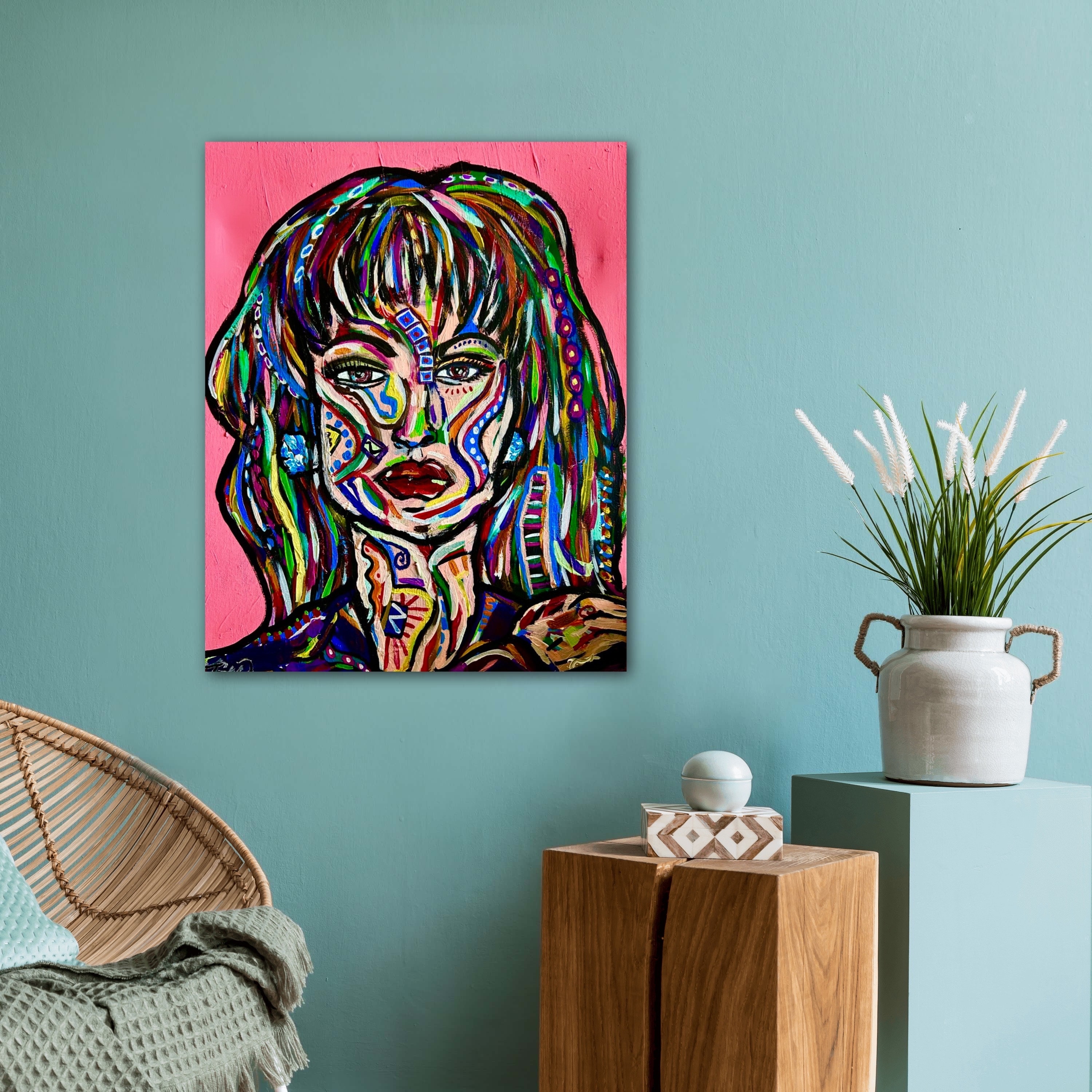 Selena Quintanilla Portrait Art Painting Original on Canvas Pop Art ...