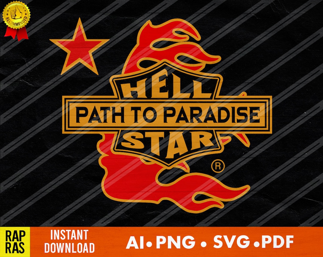 Hellstar Graphic V4 Vector Svg Png Dxf Eps Ai Digital Files for DIY ...