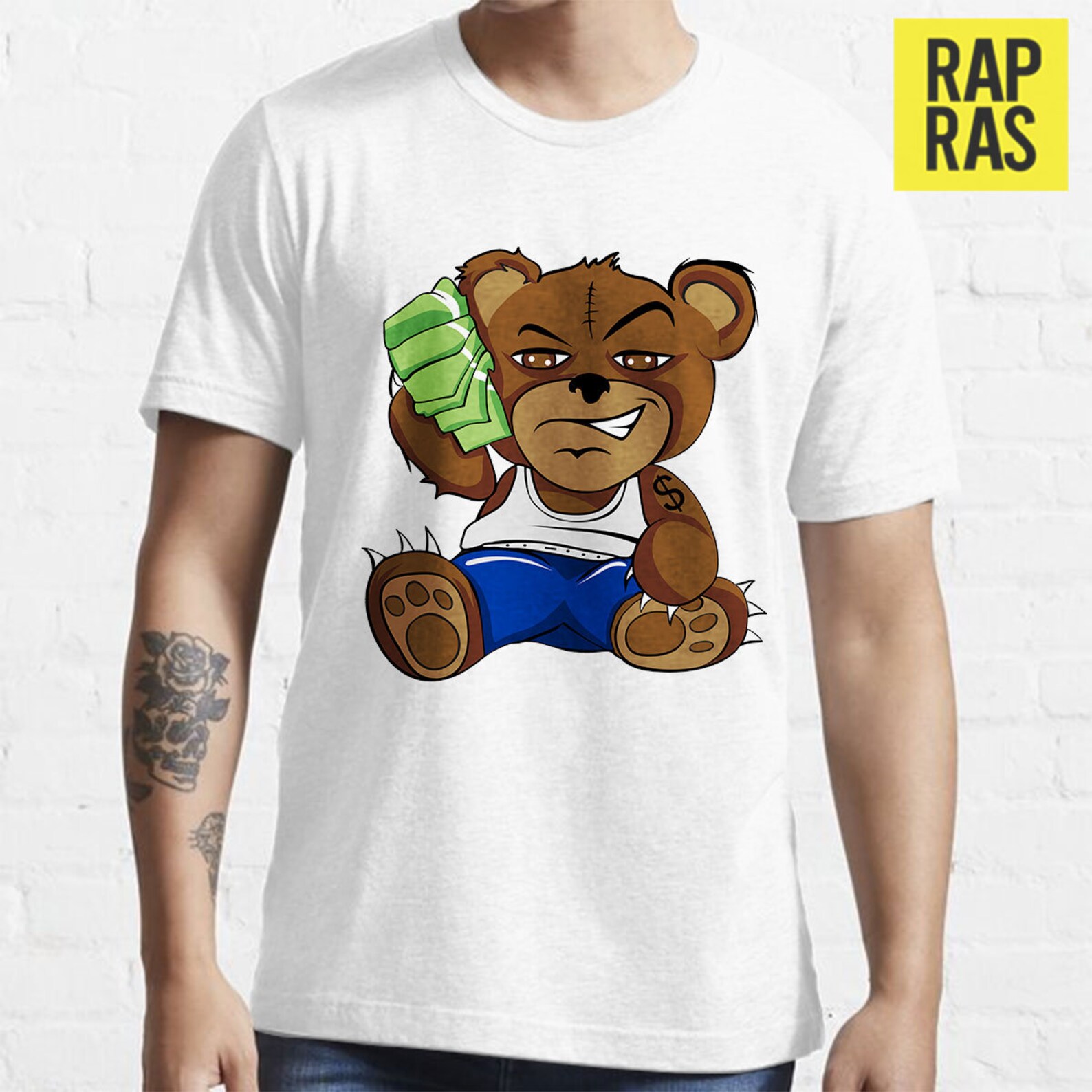 Teddy Bear Cocky Smirk Stacked Money Digital File Vector - Etsy