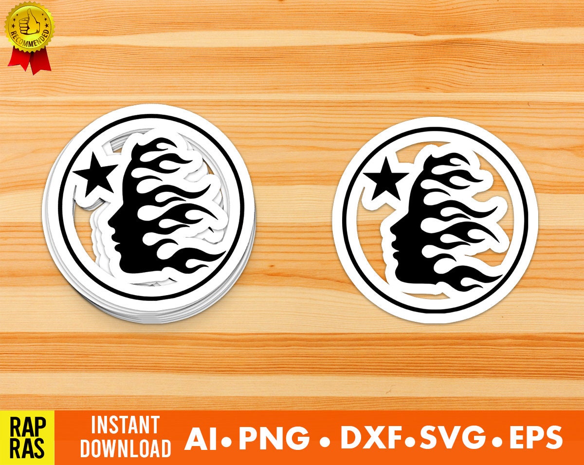 Hellstar V1 Vector Svg Png Dxf Eps Ai Digital Files for DIY Projects ...