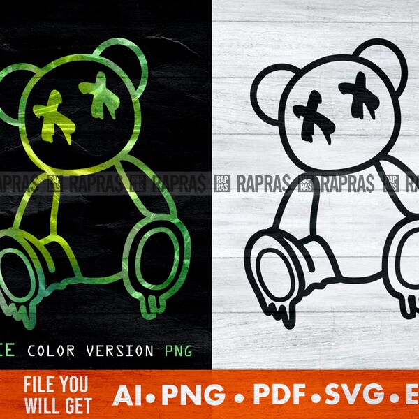 Free Bear Svg - Etsy
