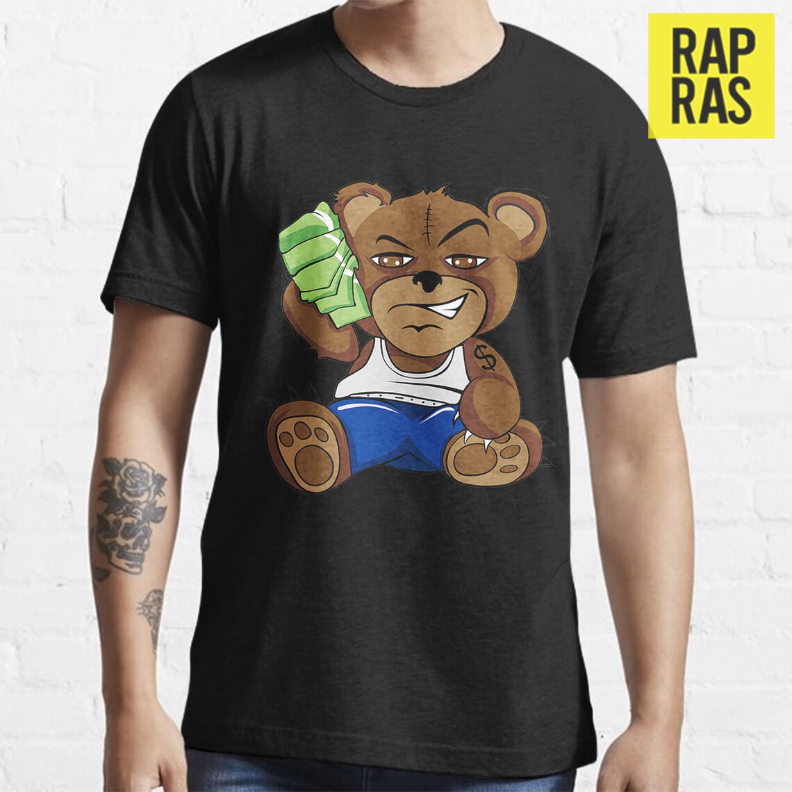 Teddy Bear Cocky Smirk Stacked Money Digital File Vector - Etsy