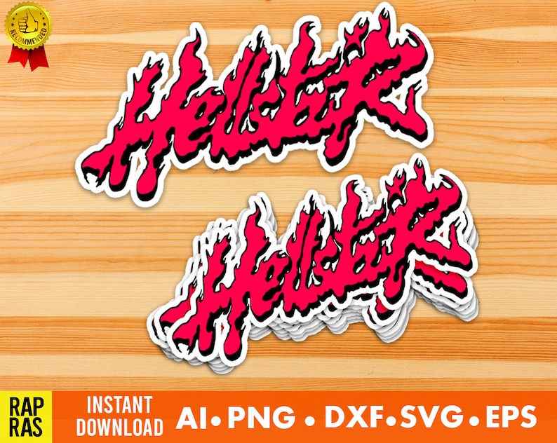 Hellstar Graphic V2 Vector Svg Png Dxf Eps Ai Digital Files for DIY ...