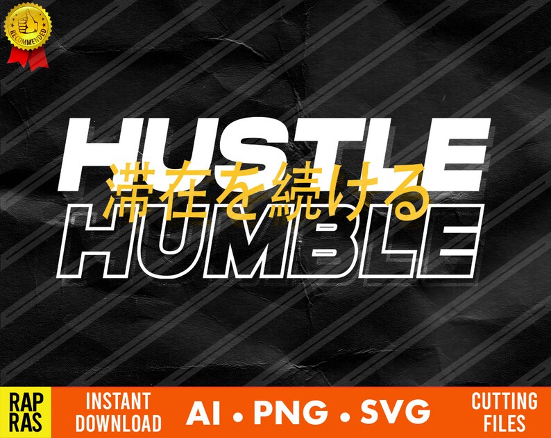 Keep Stay Hustle Humble Digital File T-shirts Design Svg Png - Etsy