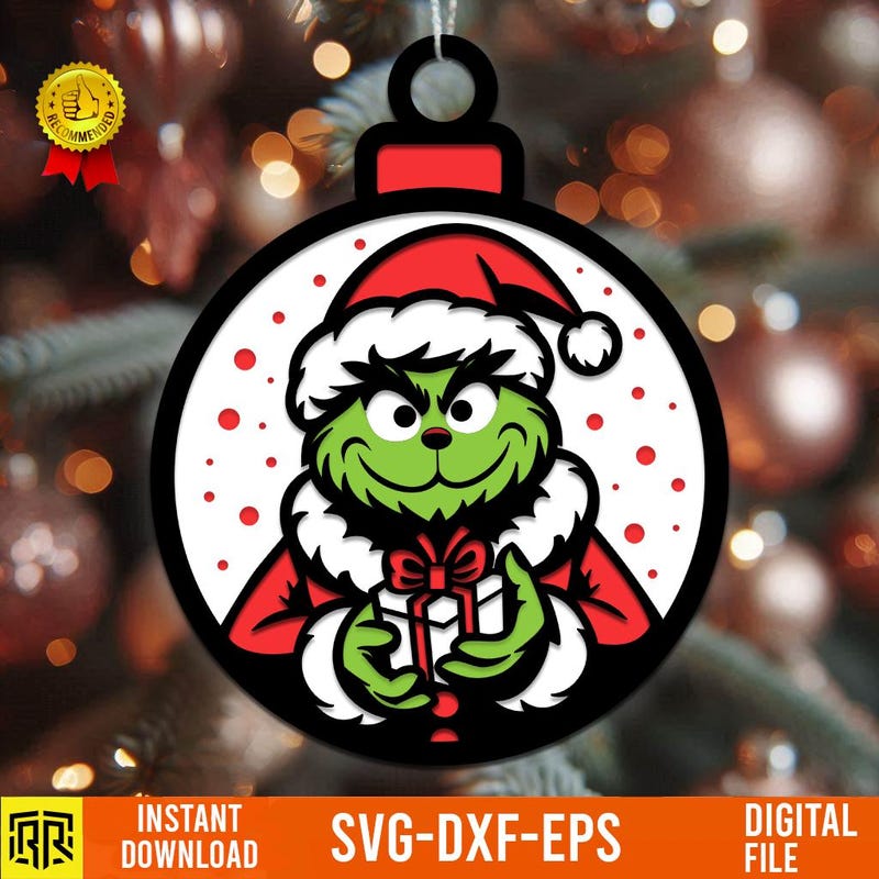 Grinch Cut Out - Etsy