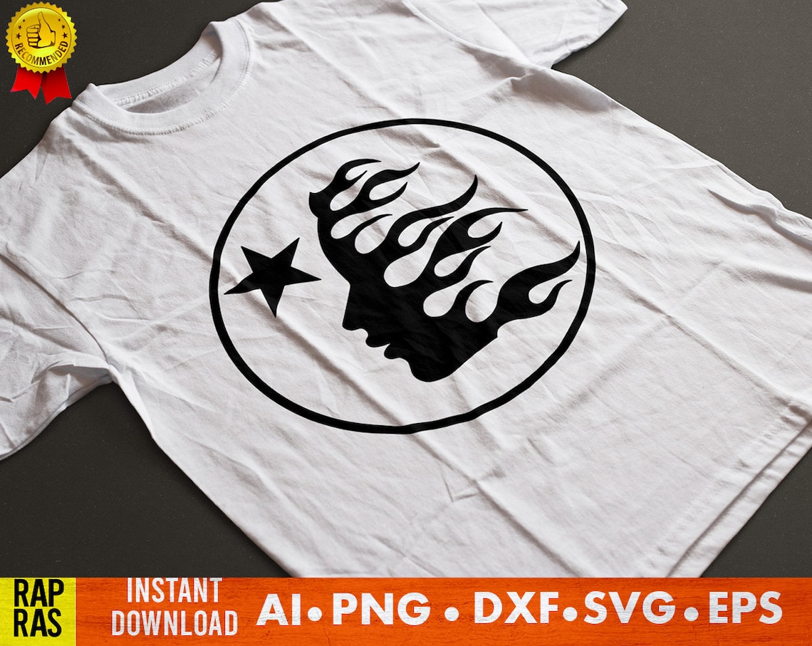 Hellstar V1 Vector Svg Png Dxf Eps Ai Digital Files for DIY Projects ...