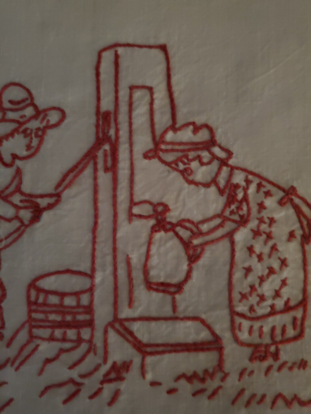 Antique Victorian Redwork Quilt Squaresset of - Etsy UK