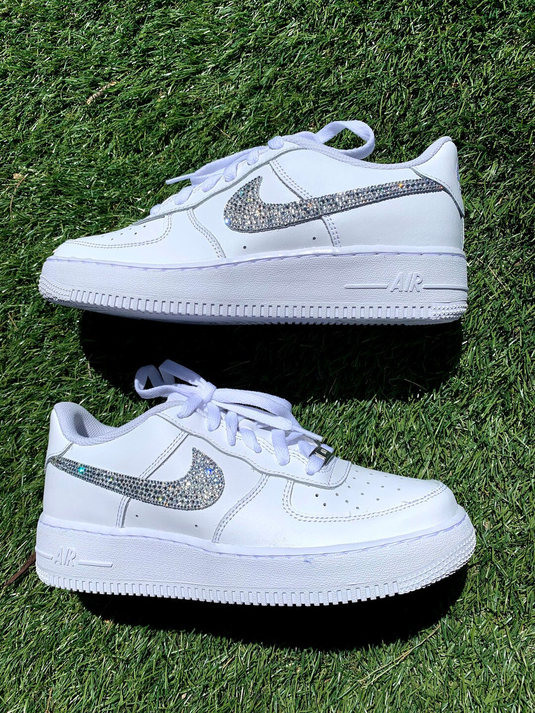 Bedazzled Air Force 1 - Etsy