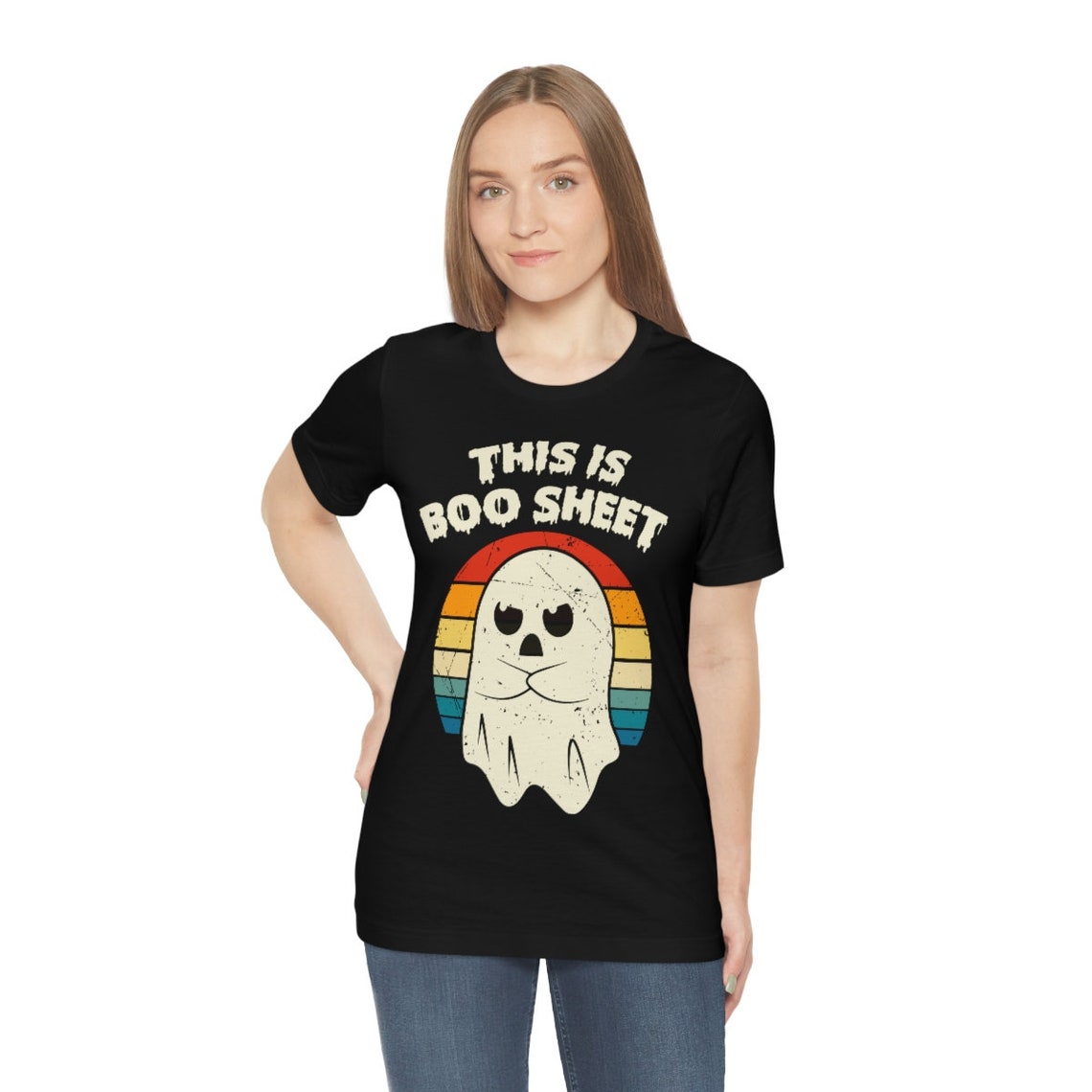 Funny Halloween - This is Boo Sheet T-shirt - Etsy