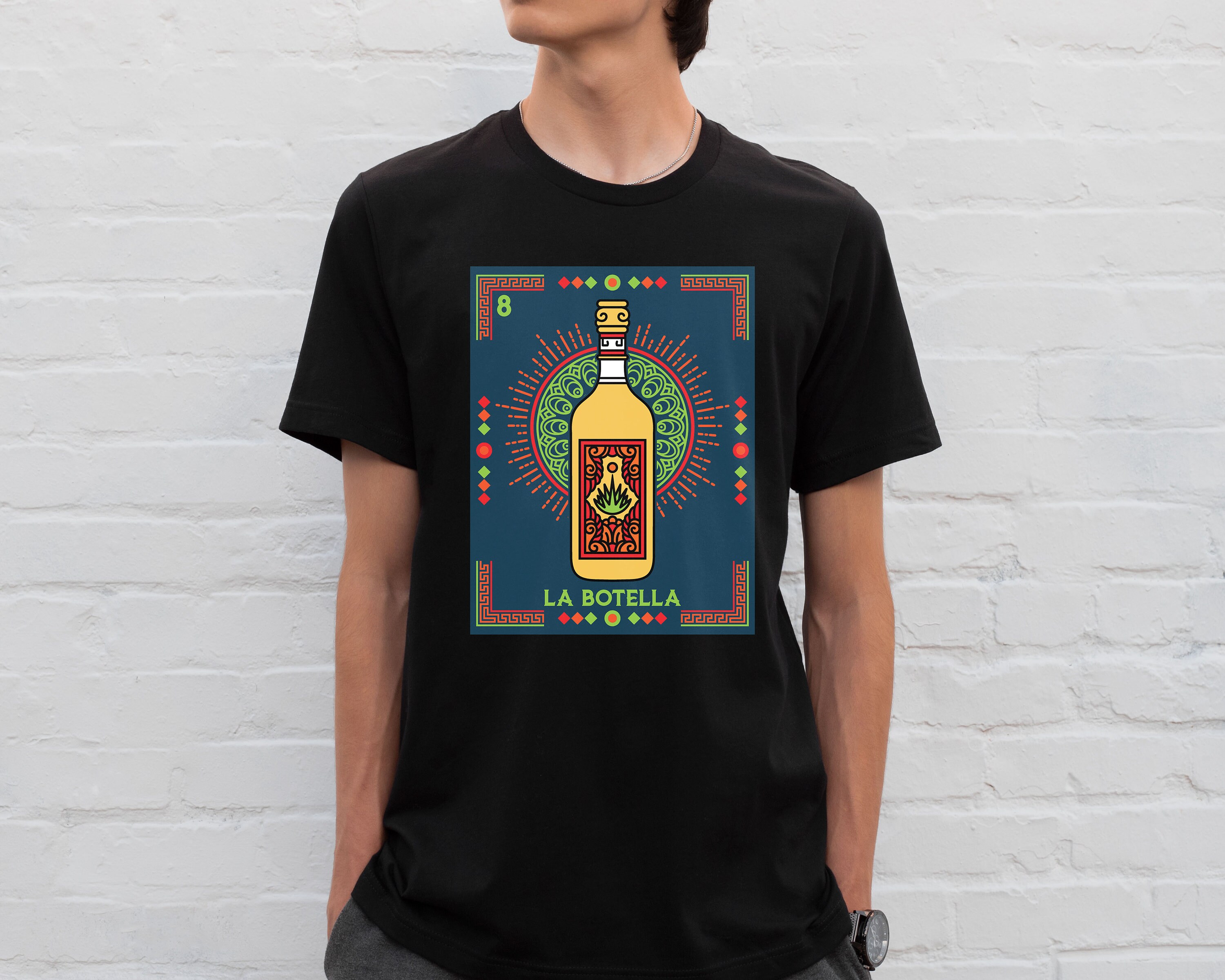 La Botella - Loteria Mexicana (mexican Lottery ) - Unisex T-shirt - Etsy