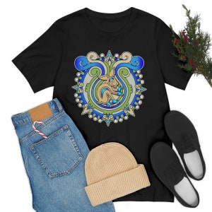 Aztec Ome Tochtli Moon Rabbit - Unisex T-shirt - Etsy